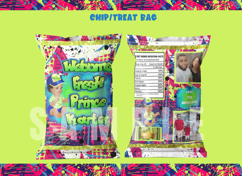 Fresh Prince Baby Shower Bundle, 90s Baby Shower Bundle, Fresh Prince ...